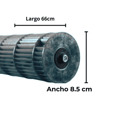 Turbinas Plasticas para Aires Acondicionado Minisplit