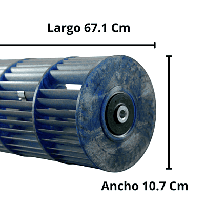 Turbinas Plasticas para Aires Acondicionado Minisplit