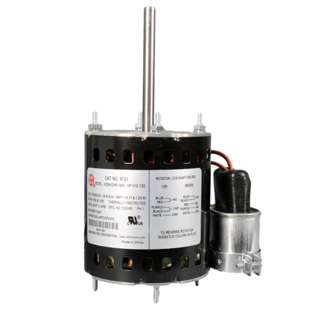 Motor Fasco 3 en 1, 1/12 HP,1/15 HP, 1/20 HP, 115/208-230 V, 1.1 Amps ...