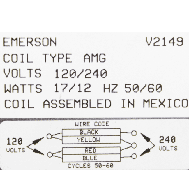 Valvula De Solenoide Emerson Serie 200Rb, Para 3/8, Conexion Fler - 20RB3F3