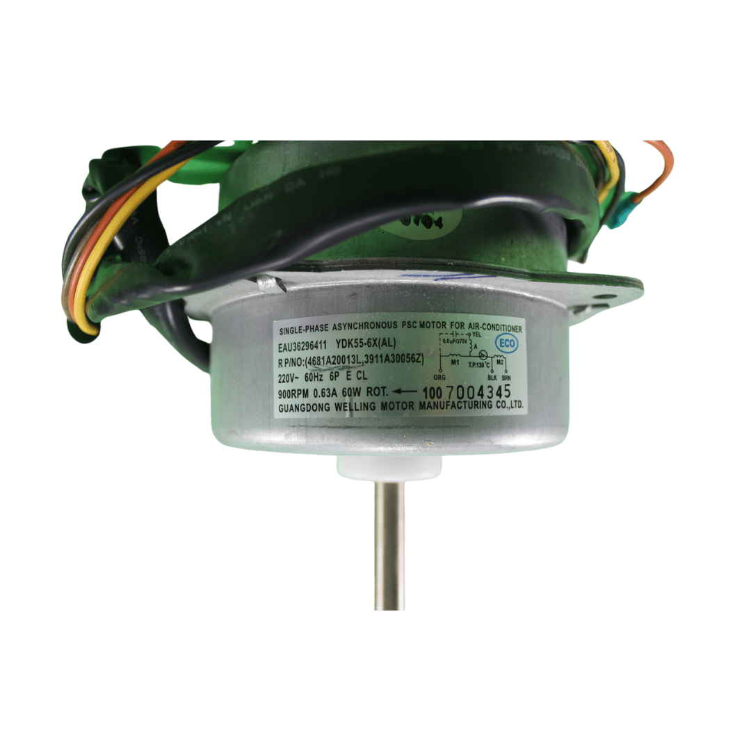 Motor Para Minisplit, Condensador, 220V, 60Hz, 900Rpm, 60W, 0.63A ...