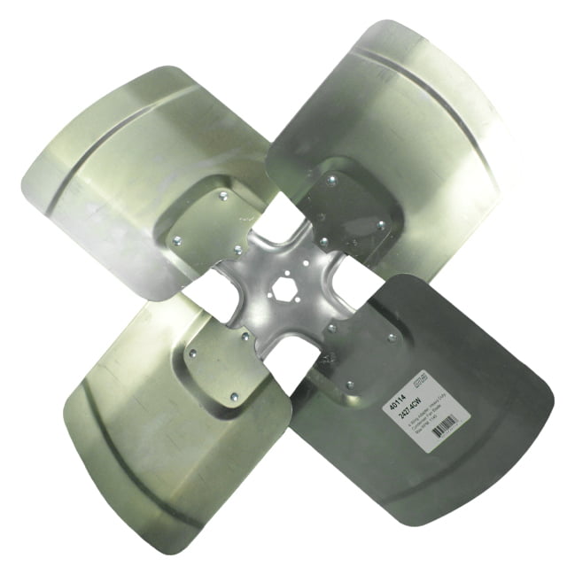 Aspa de 4 Hojas CW sin centro de 24 Pulgadas 1,140 RPM- 40114