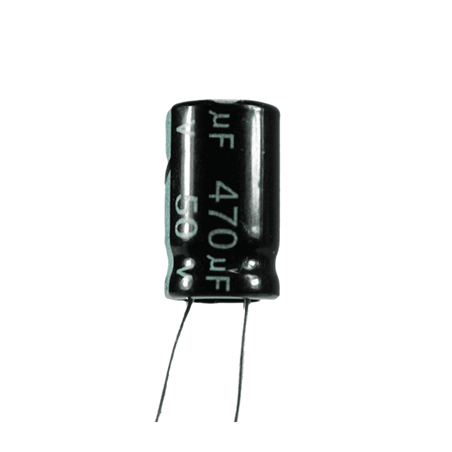capacitor electrolitico de 470/50V 105C - 470/50