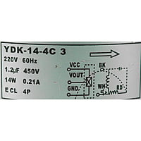 Motor Minisplit, Evaporador Mirage 1 Tonelada, 220V, 60Hz, 14W, 0.21A, 4P ,Capacitor 1.2Mf 450V