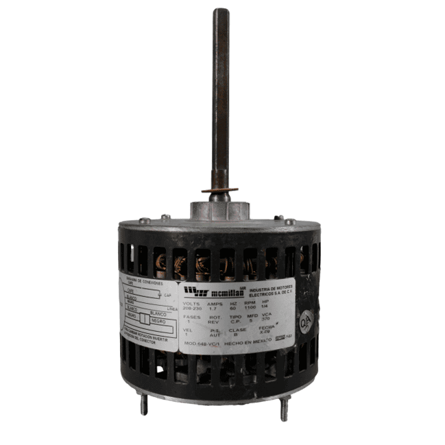 Motor Mcmillan 1/4Hp,648-Vc/1,220V,1100Rpm,Armazon48,6 Polos,1.7A ...