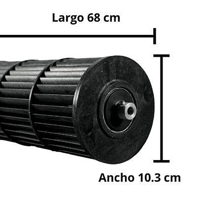 Turbinas Plasticas para Aires Acondicionado Minisplit