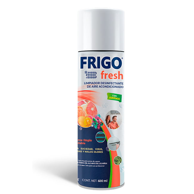 Frigo Fresh Aerosol 600 ml Limpiador Eficiente para Minisplit