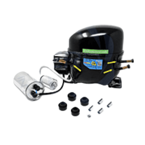 Compresor COMPTEK QD75U, para gas r290a, comercial (MHBP) 1/3 HP, 120V ...