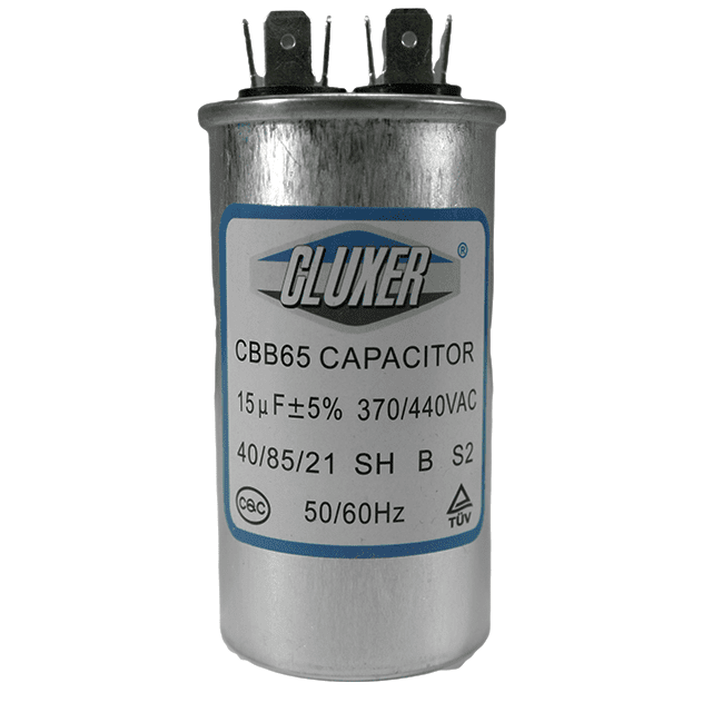 Capacitor De Trabajo, 15Mf, 440Vac +-5%, 50/60Hz / Cluxer - CXC44015