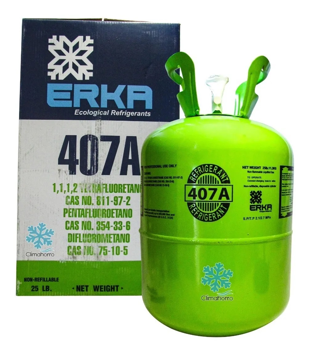 Gas Refrigerante Erka R-407A Boya De 11.3K.