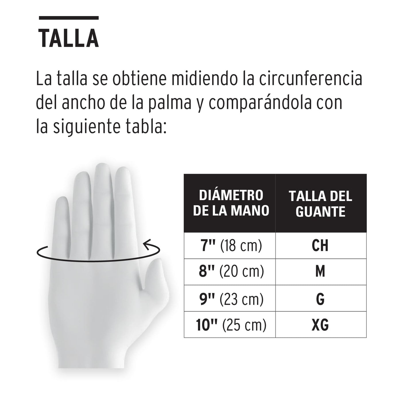Guantes de látex industriales, medianos - GU-322 / 14268