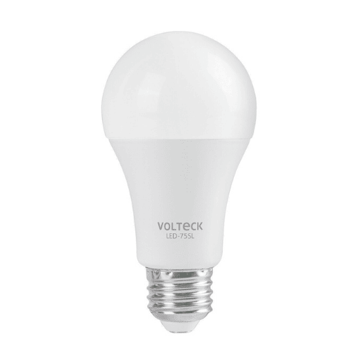 Lámpara LED Bulbo A19 10W con Sensor Volteck 46990
