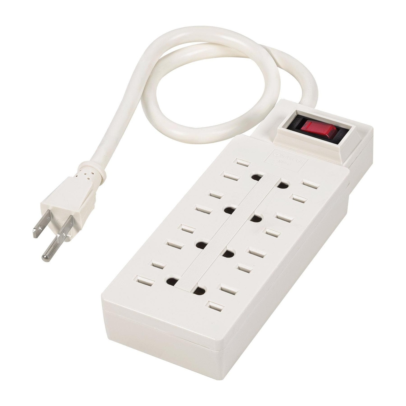Multicontacto uso rudo, 8 entradas, 14 AWG - MUL-8 / 47186