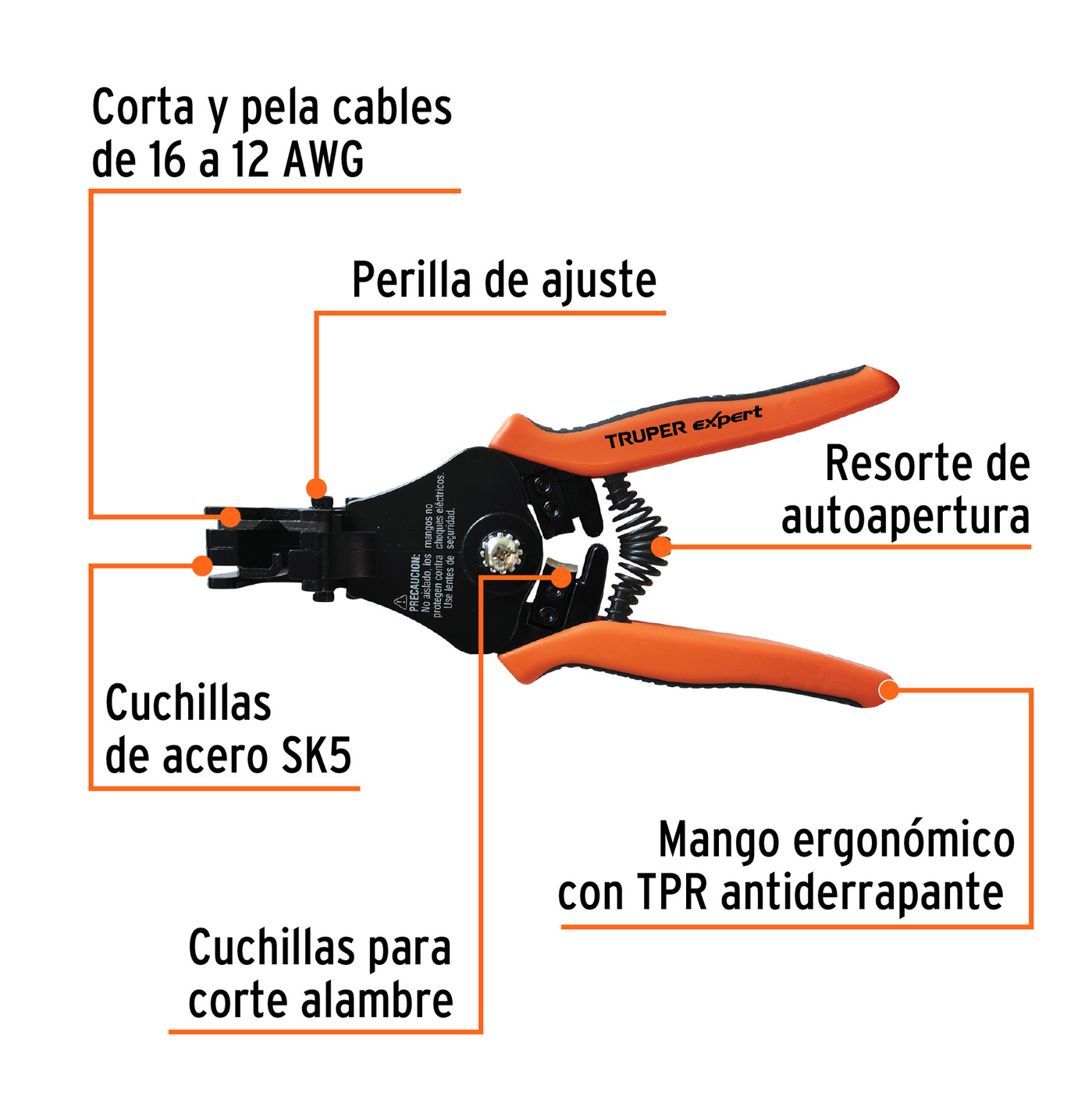 Pinza pelacables automática de precisión - PE-CA-X / 17376