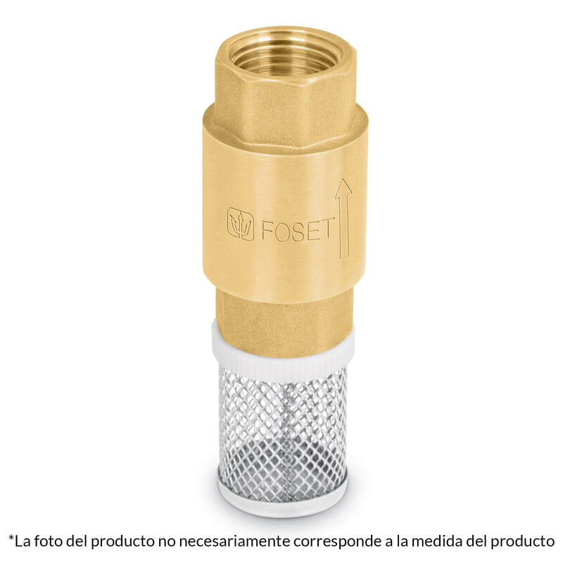 Pichancha con rejilla acero inoxidable 1-1/2' - PICHA-1-1/2X / 49058
