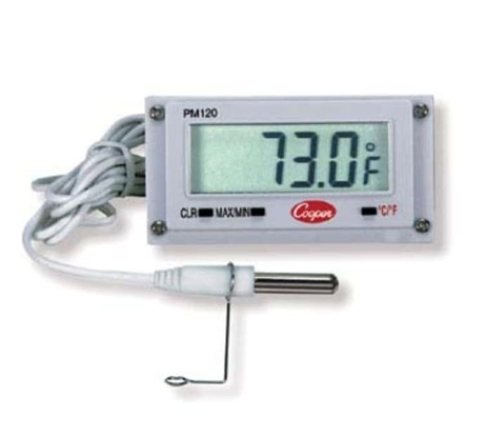 Mini Termómetro de Panel Rectangular Digital, Rango -40° a 122°F (-40 ...