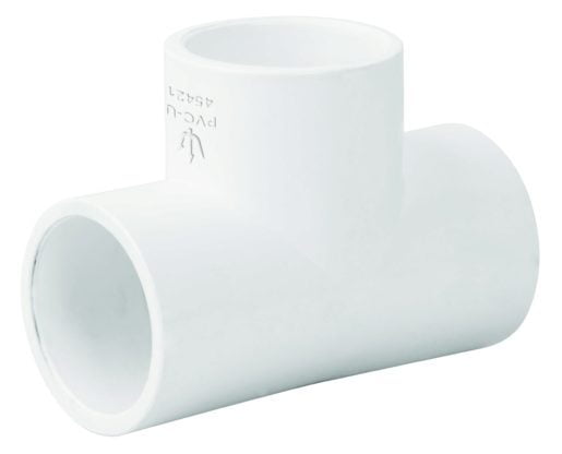 Tee sencilla de PVC, 1/2' - PVC-761 / 45420