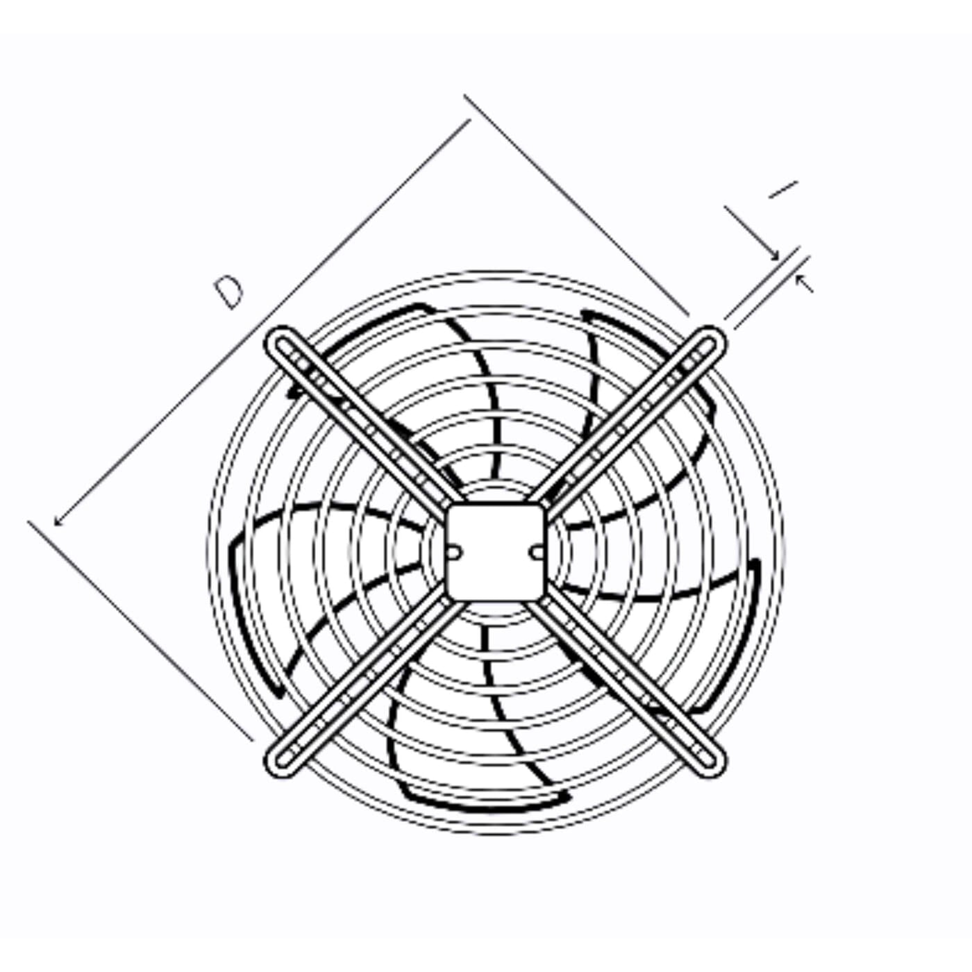 Motores axiales// Axiales Difusores Voltaje 440 Rotacion CCW Hz 60 ...