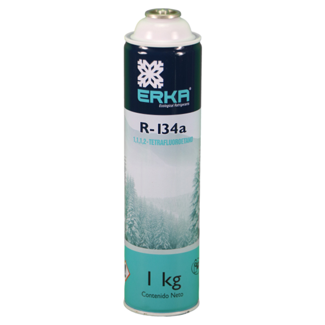 Gas Refrigerante Erka R-134A Lata De 1K - R134-1E.