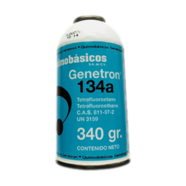 Gas refrigerante GENETRON R-134A LATA 340G - R134A-340G