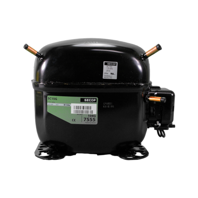 Compresor Danfoss Secop SC15G 1/2 HP Pesado R-134a