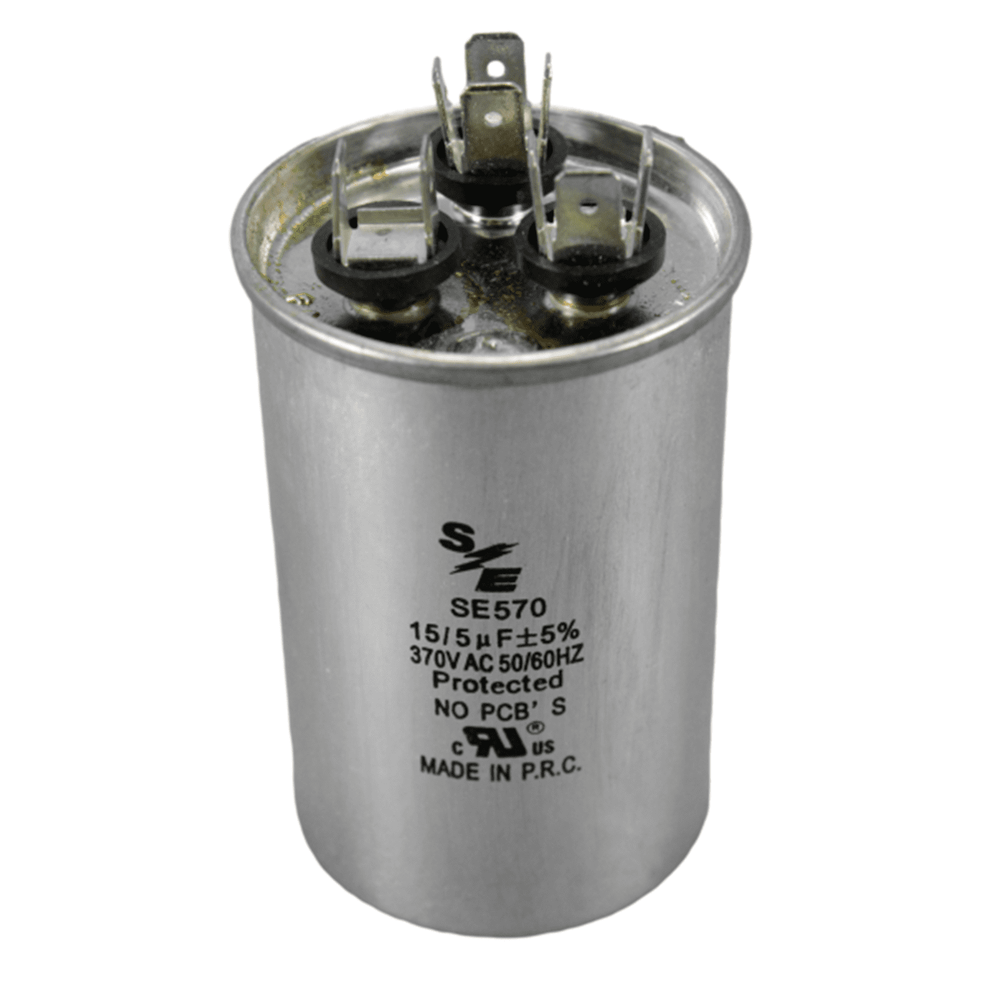 Capacitor Doble 15/5 Mf 370 Vac - SE570