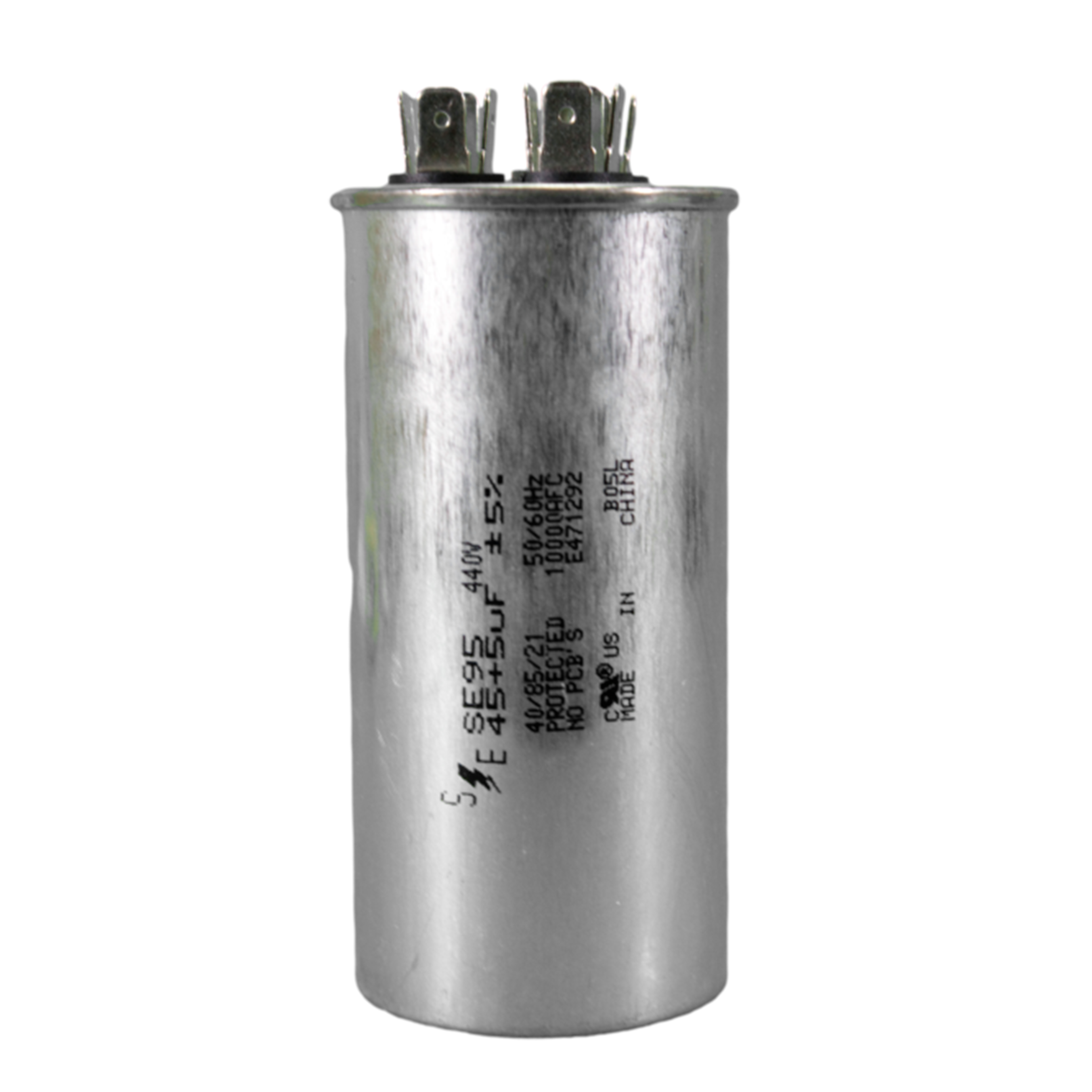 Capacitor Doble 45/5 Mf 440 Vac /- 5% - Se95Se95