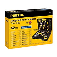 Juego de 42 herramientas Comfort Grip, Pretul - SET-42 / 22101