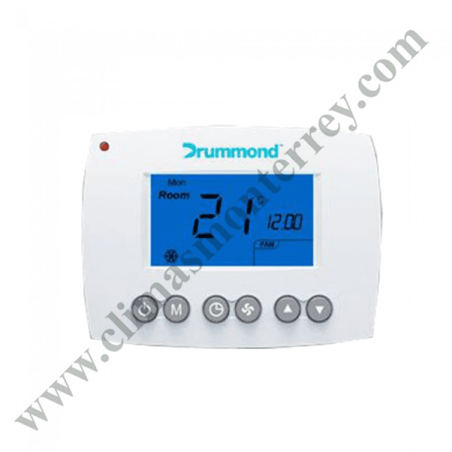 Termostato Basico Digital , Programable , 2F/2C, 24 V Marca Drummond ...