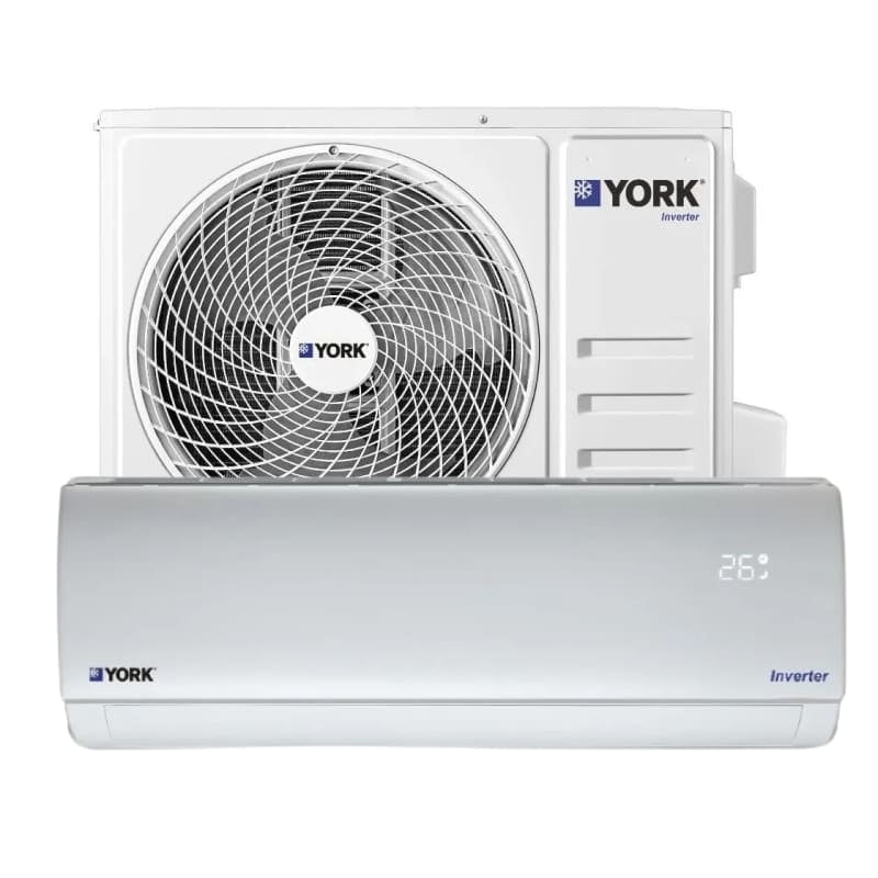 Mini Split York Inverter 3TR Frío/Calor 16 SEER 220V