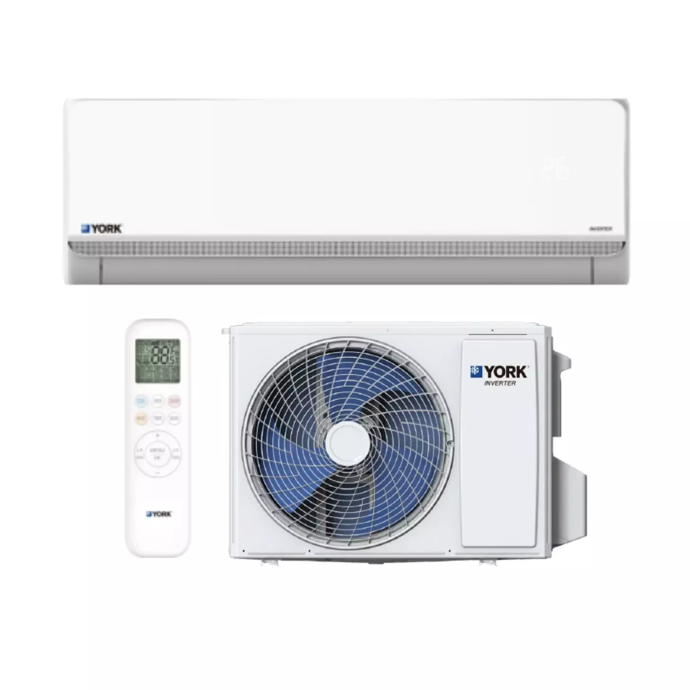 Minisplit Inverter 2 Ton Frío/Calor R-32 Alta Eficiencia.