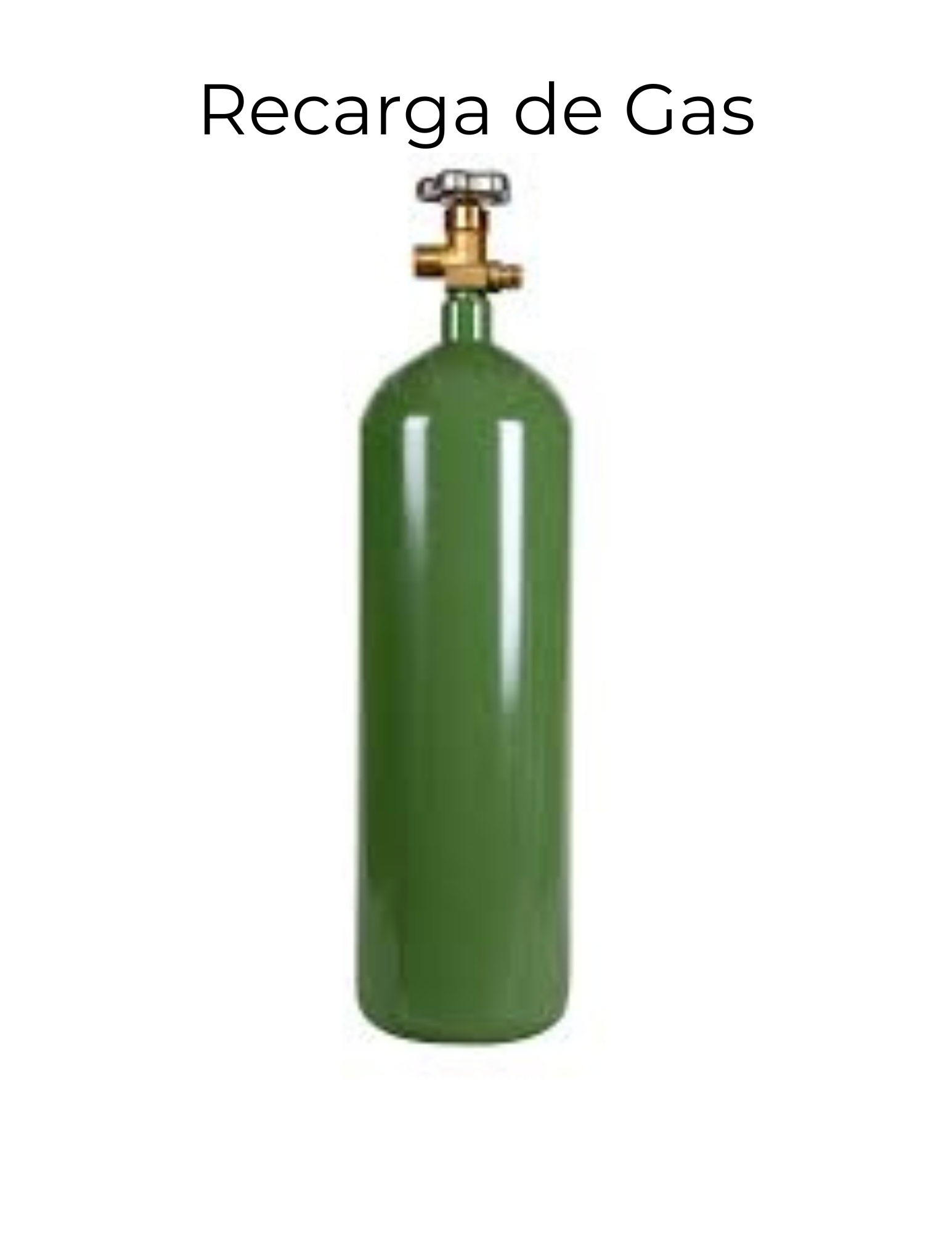 Gas Oxigeno Tanque Baby(Relleno) - Reox-B