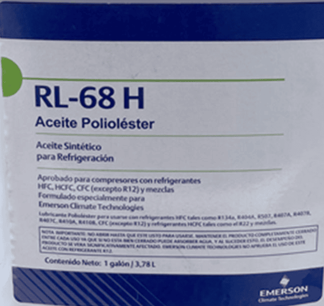 Aceite Copeland RL-68H Poliolester Galon - RL68H-01