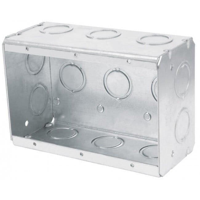 Caja triple 4' x 6' reforzada, Volteck - 47312 - CCH-4X6 - Caja con 4 ...