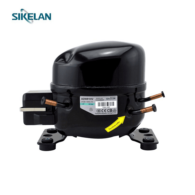 Compresor Sikelan 1/6 HP R134a 110V GQR45TD