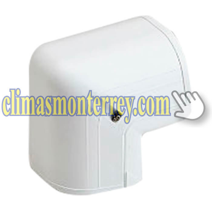Codo Vertical Externo 3 1/2 Color Blanco LCO92W - 84003