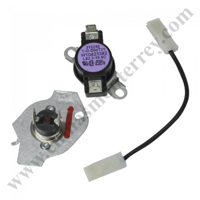 Termostato para secadora, Cutoff-Tml - W10480709