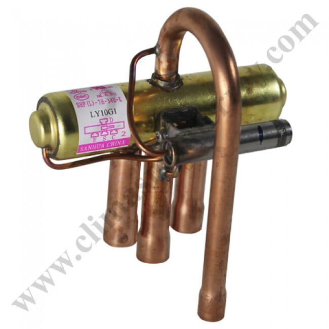 Válvula Reversible 4 Vias Para Minisplit, Condensasdor -5220AR3228Y